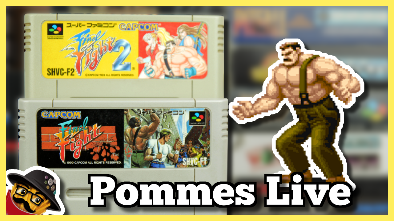 Final Fight 1&2 (SNES) | a Hat of Media Live - a Hat of Media